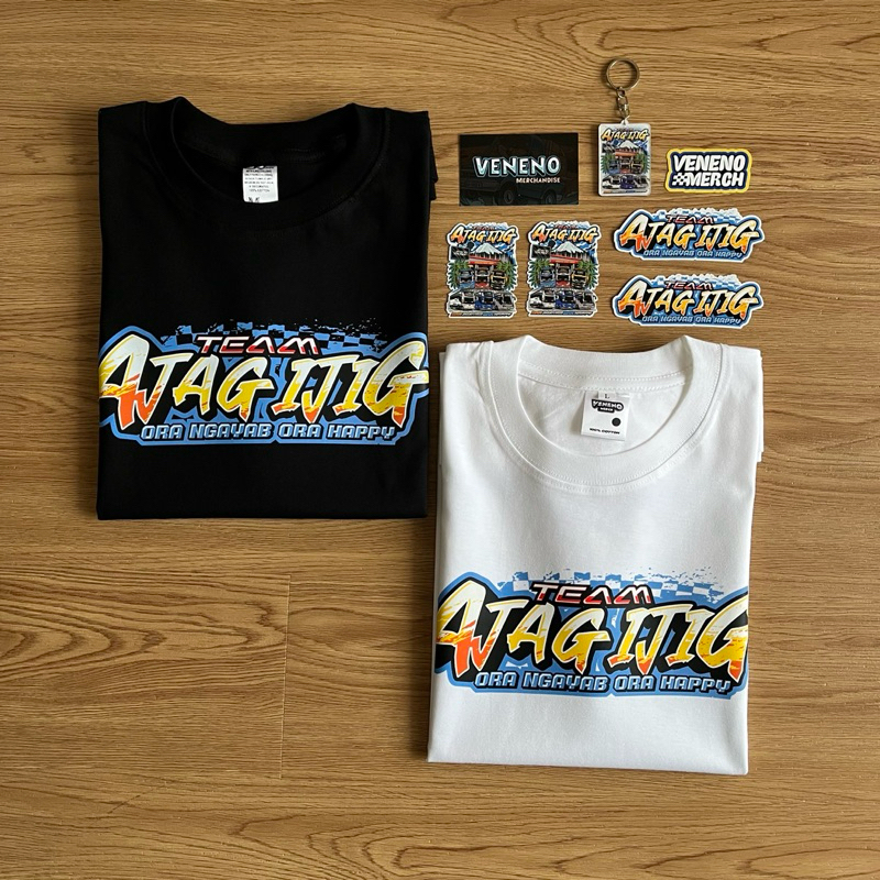 Jual KAOS AJAG IJIG V3 ORIGINAL | KAOS BUS | Shopee Indonesia