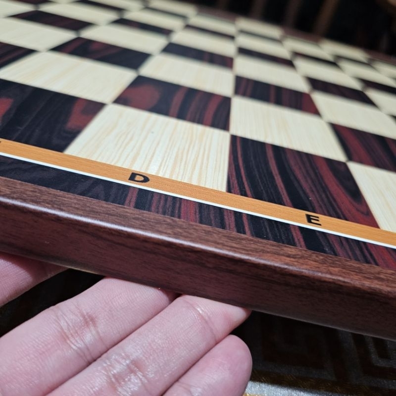 Jual papan catur papan 18mm standart PERCASI 50x50 - bisa custom LOGO ...