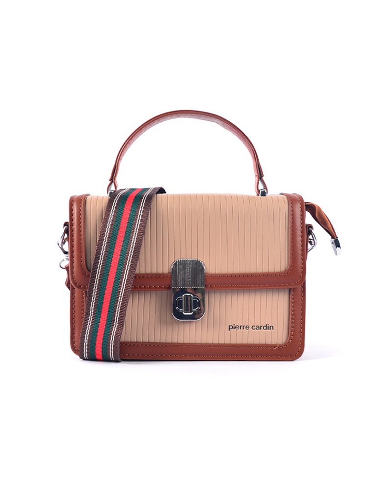 Jual Pierre Cardin Tas Sling Bag Wanita Brown 9121528401BRO | Shopee ...