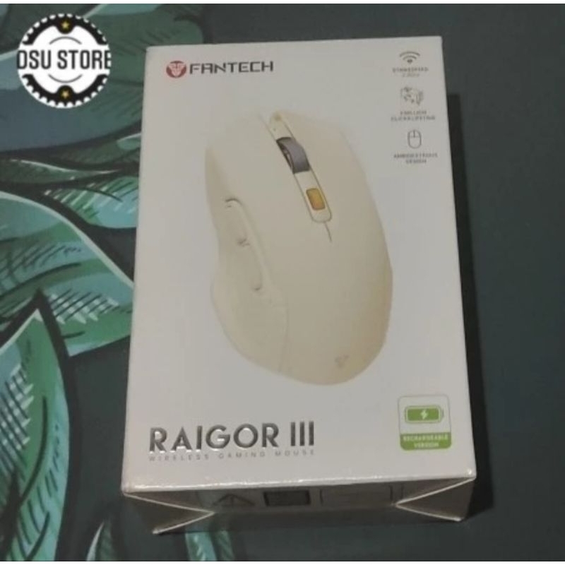 Jual Mouse Wireless Fantech Raigor III WG12 R - Beige | Shopee Indonesia