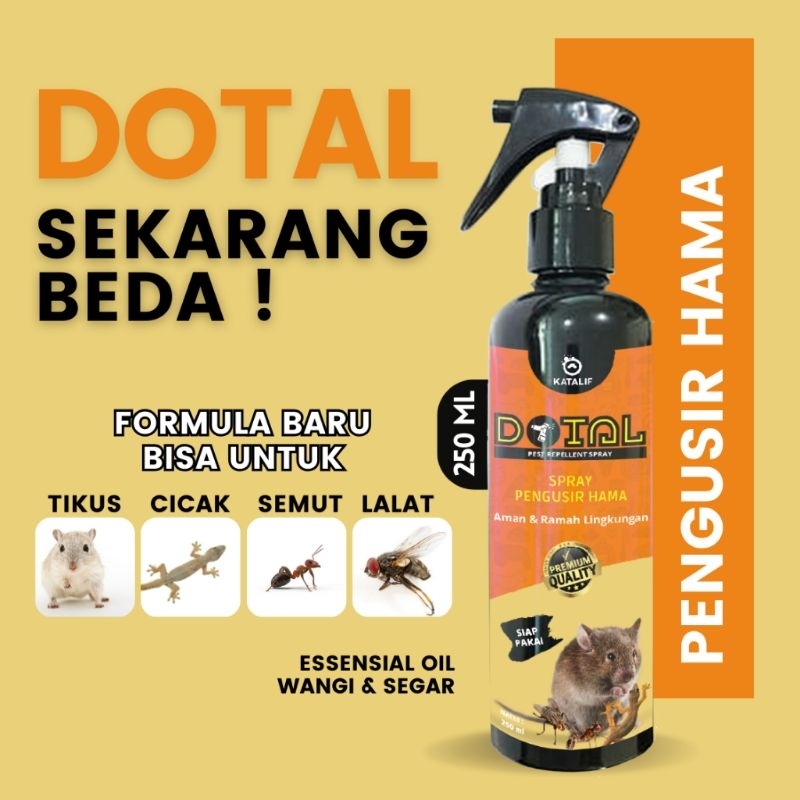 Jual Spray pengusir tikus semut lalat cicak ramah lingkungan/Cairan ...