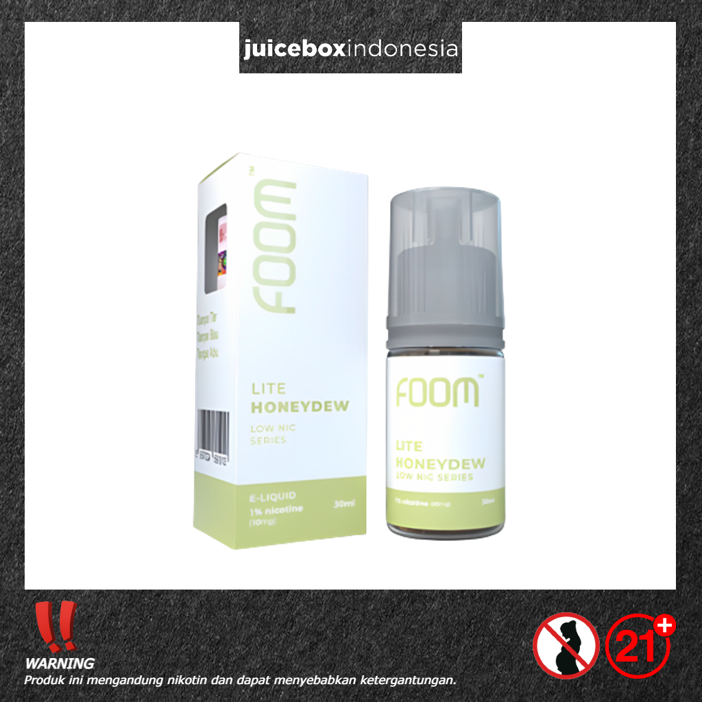Jual Foom Lite Honeydew 30ml 10mg Authentic by Foom Lab | Shopee Indonesia