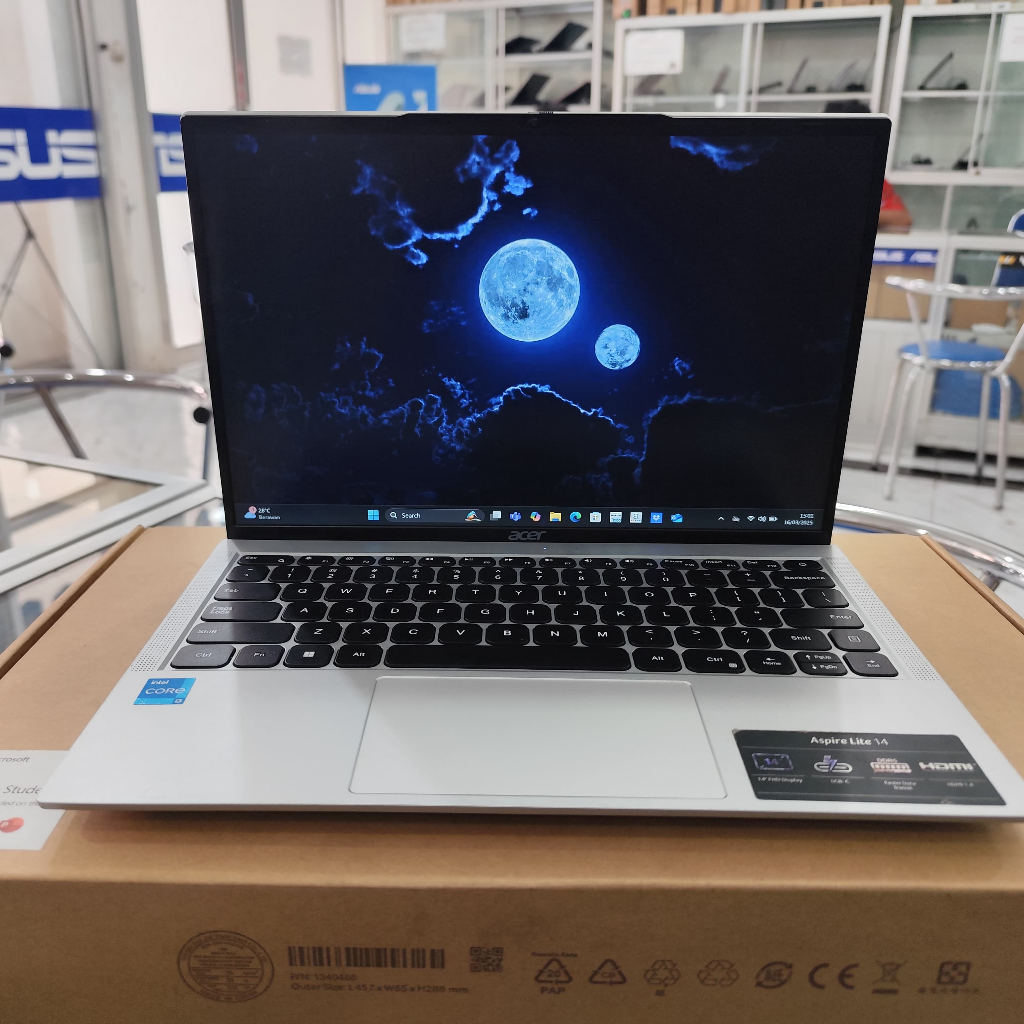 Jual Acer Aspire Lite 14 i3 gen 12 RAM 8GB SSD 256GB Layar 14" IPS ...