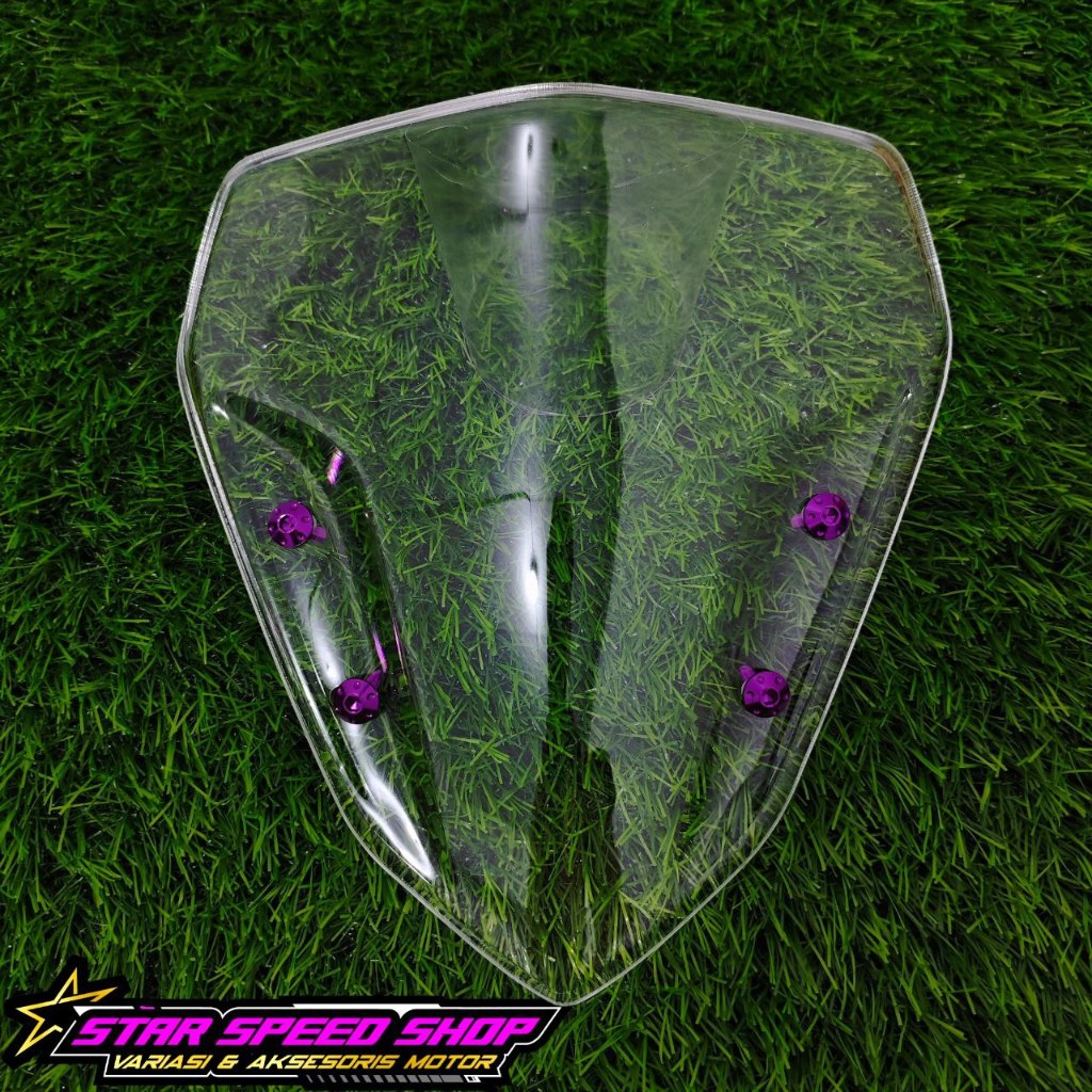 Jual Visor Aerox New Aerox Old Set Baut Winshield Aerox 155 All Series ...