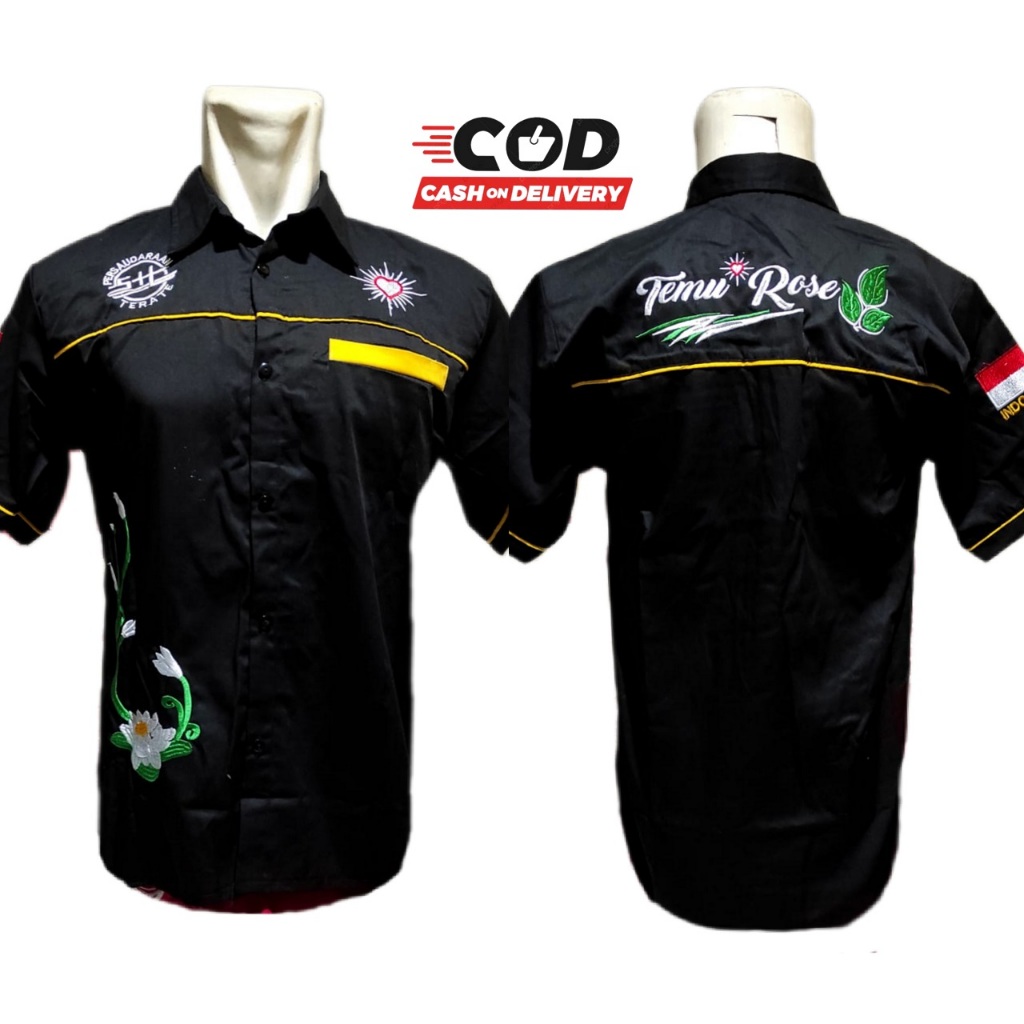 Jual Baju PSHT Bordir Baju Kemeja PSHT Baju Hem PSHT Hem Terate Kemeja ...