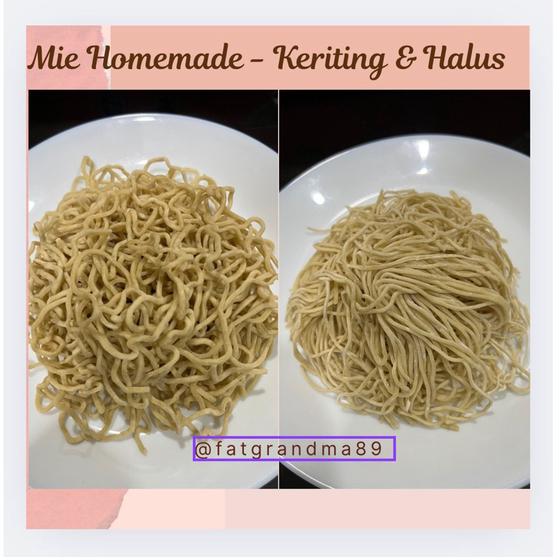 Jual Mie keriting Mie lurus tiongsim Mie Kecil Bahan Premium mentah isi 5 pcs (Frozen) | Shopee ...