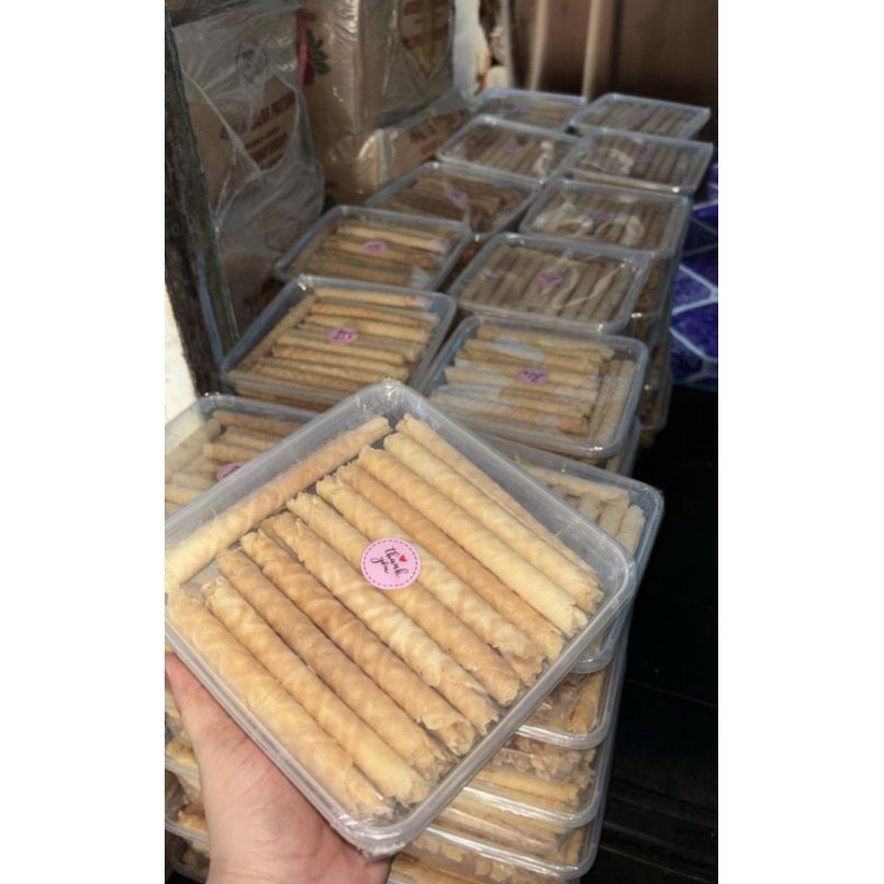 Jual kue semprong telor bebek gula asli(tanpa sarimanis) | Shopee Indonesia