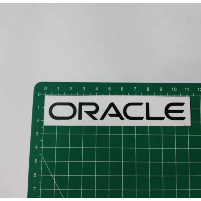 Jual stiker cutting oracle | Shopee Indonesia