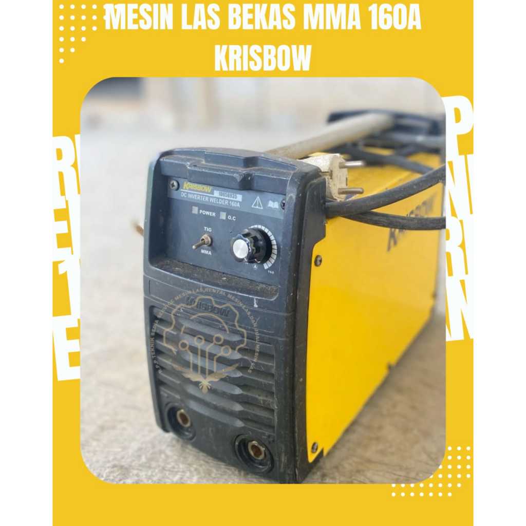 Jual MESIN LAS BEKAS MMA 160A KRISBOW MESIN LAS LISTRIK BEKAS KRISBOW ...