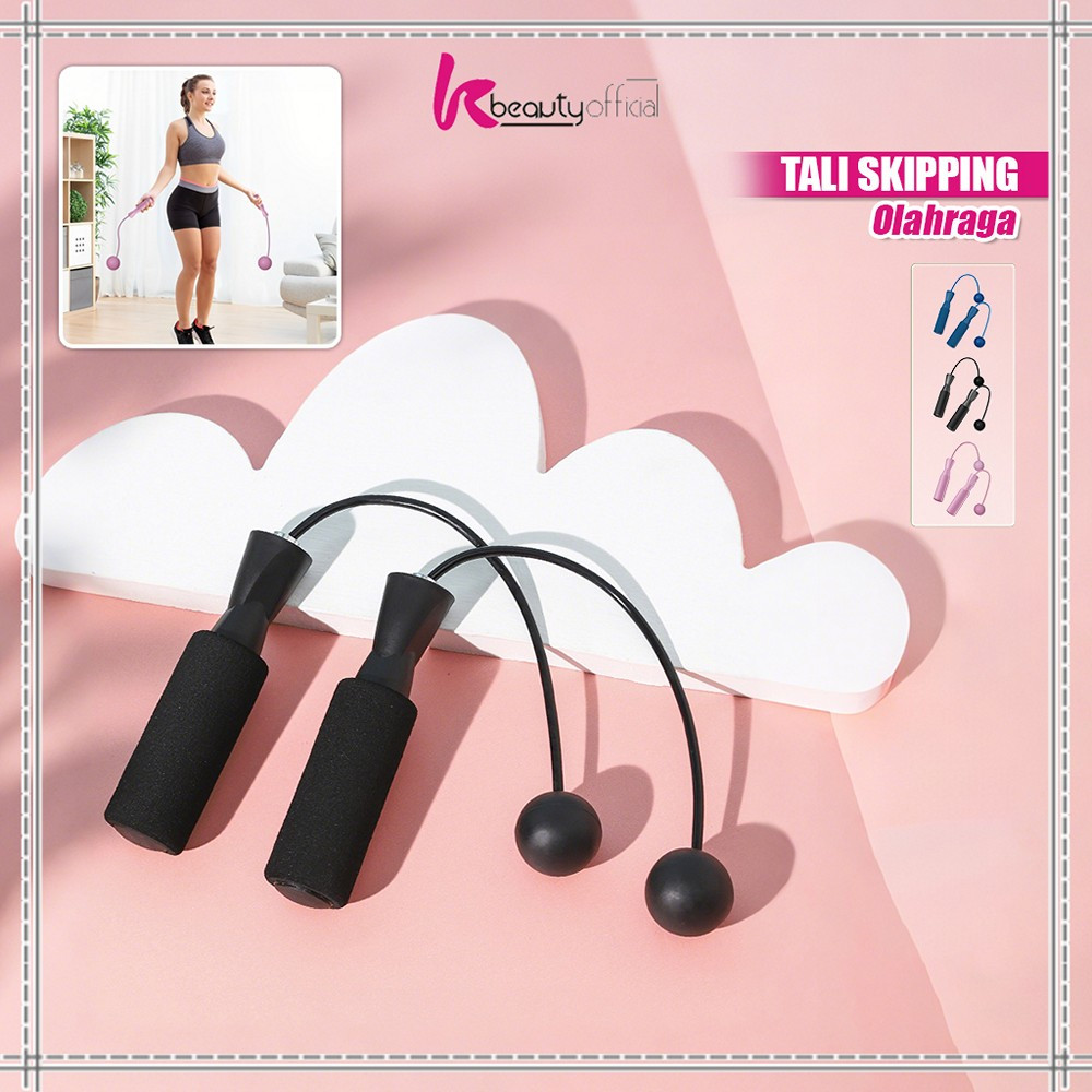 Jual KB-O19 Tali Skipping Olahraga Lompat Tali Bola Tanpa Kabel ...