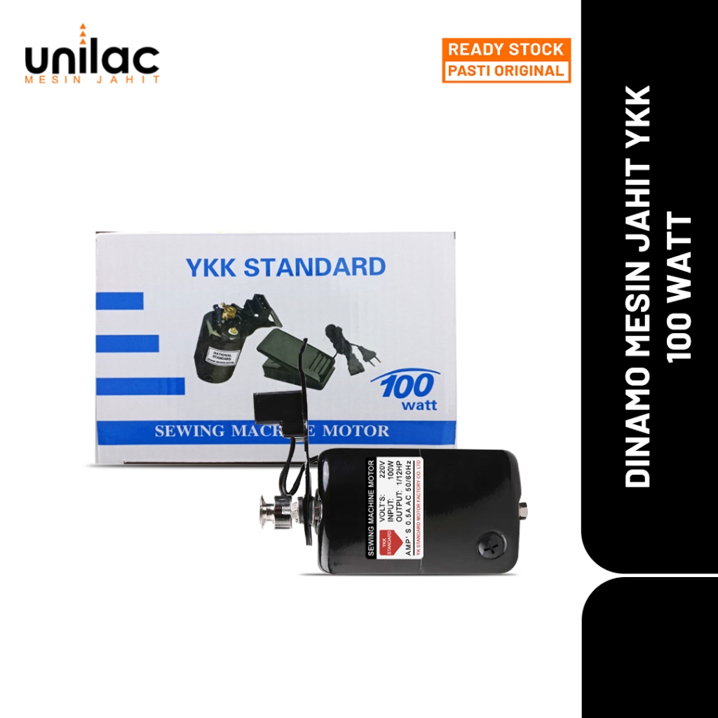 Jual (Dijamin Asli) Dinamo Mesin Jahit YKK 120 Watt - Sewing Machine Motor YKK Dinamo YKK ...