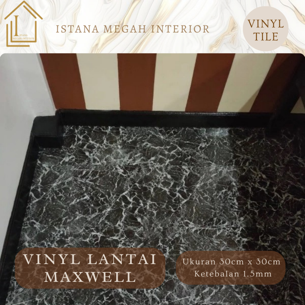 Jual Lantai Vinyl Floor Tile Maxwell Motif Polos Marmer Granite ...
