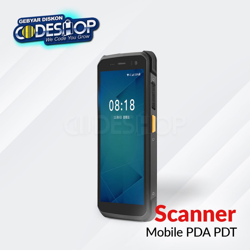 Jual iData T1 Mobile Barcode Scanner 2D PDT PDA Android Touchscreen 4G | Shopee Indonesia