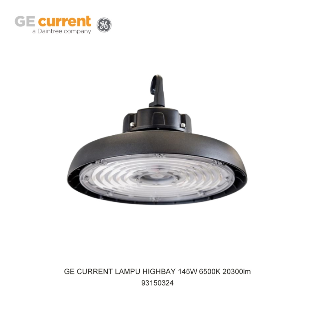 Jual LAMPU HIGHBAY GE CURRENT 145W 6500K 20300lm - 93150324 | Shopee ...