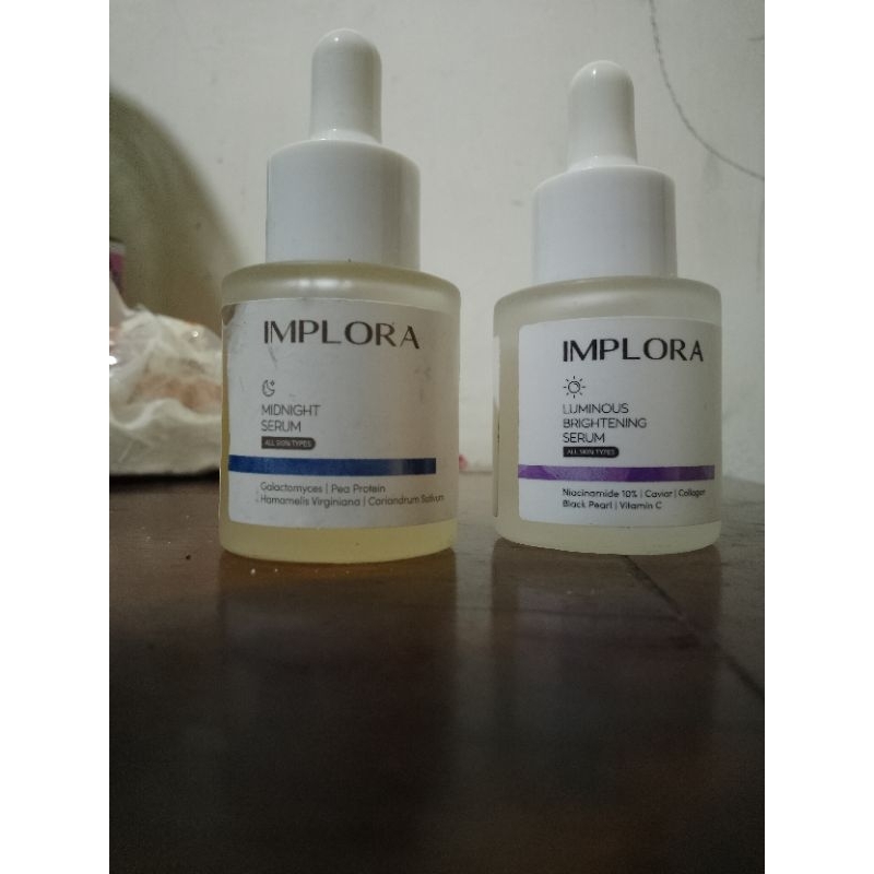 Jual Serum Implora isi 2 Preloved | Shopee Indonesia