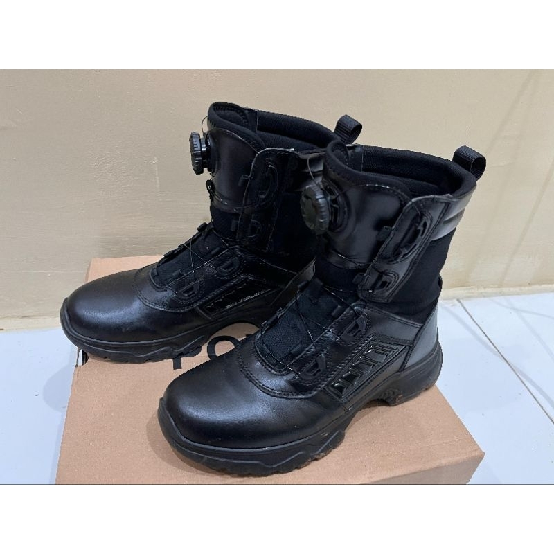 Jual SEPATU PDL HITAM TALI PUTAR original pembagian/sepatu hiking ...