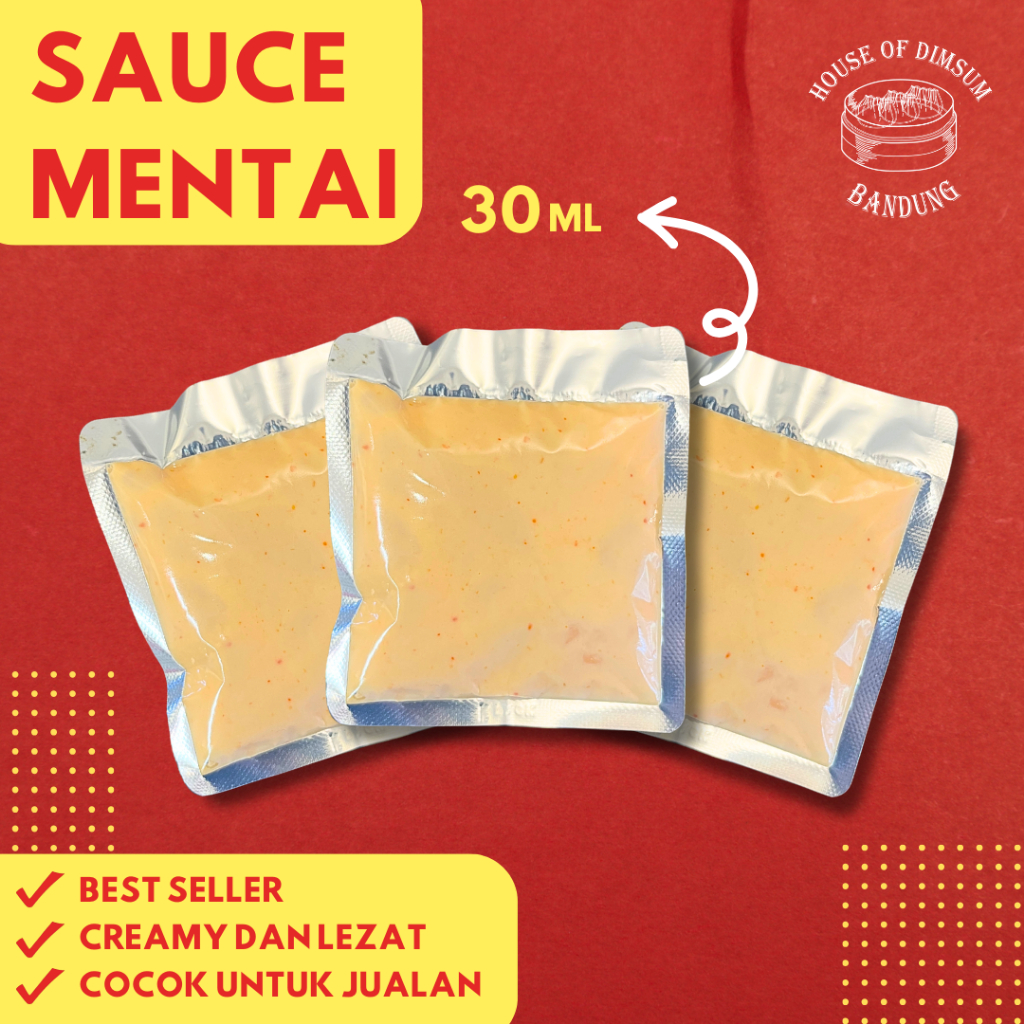 Jual Saos Saus Sauce Mentai Halal 30ml (harga untuk 1 sachet) | Shopee ...