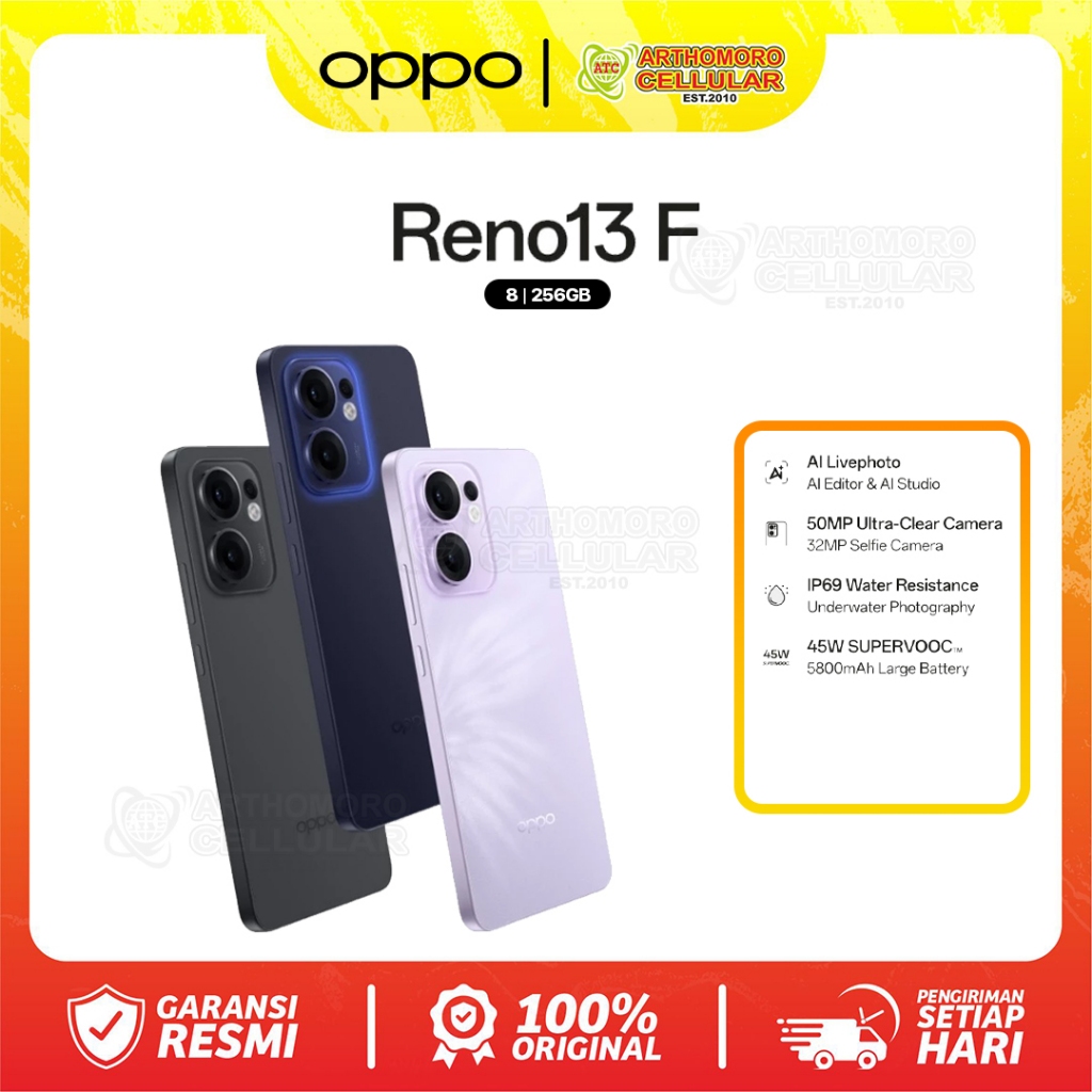 Jual OPPO RENO 13F 4G (8/256) - GARANSI RESMI | Shopee Indonesia