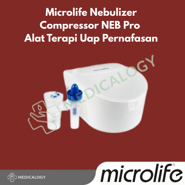 Jual Microlife Nebulizer Compressor NEB Pro Alat Terapi Uap Pernafasan ...