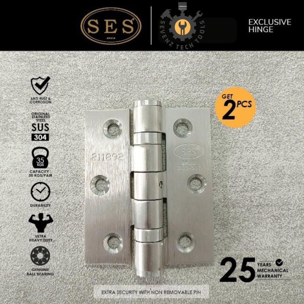 Jual SES ENGSEL STAINLESS STEEL 3"X2,5"X3,5MM SUPER TEBAL / ENGSEL ...