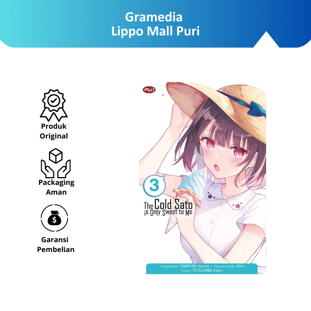 Jual Gramedia Lippo Mall Puri - The Cold Sato Is Only Sweet To Me 03 (KAZAMI SAWATARI/ATIKI/KAYA ...