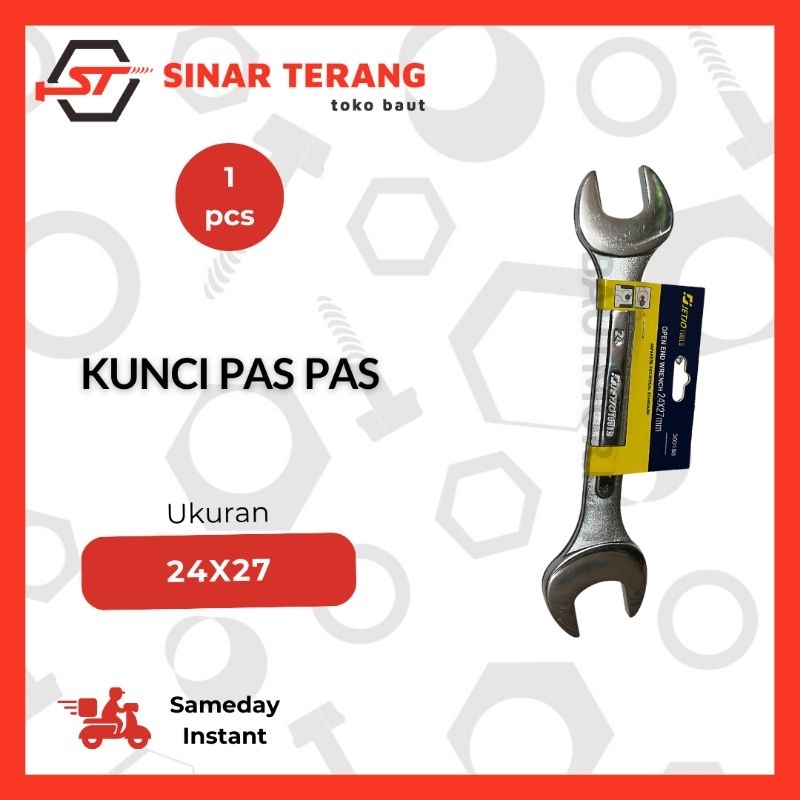 Jual Kunci Pas Satuan Protech 24 x 27 mm - hexagonal key 24 x 27 ...