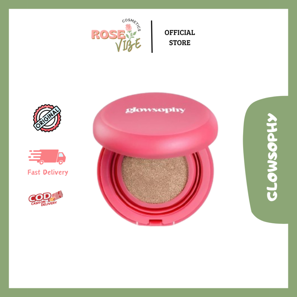 Jual Glowsophy Cover Fit Serum Cushion Long Lasting All Day | Shopee ...