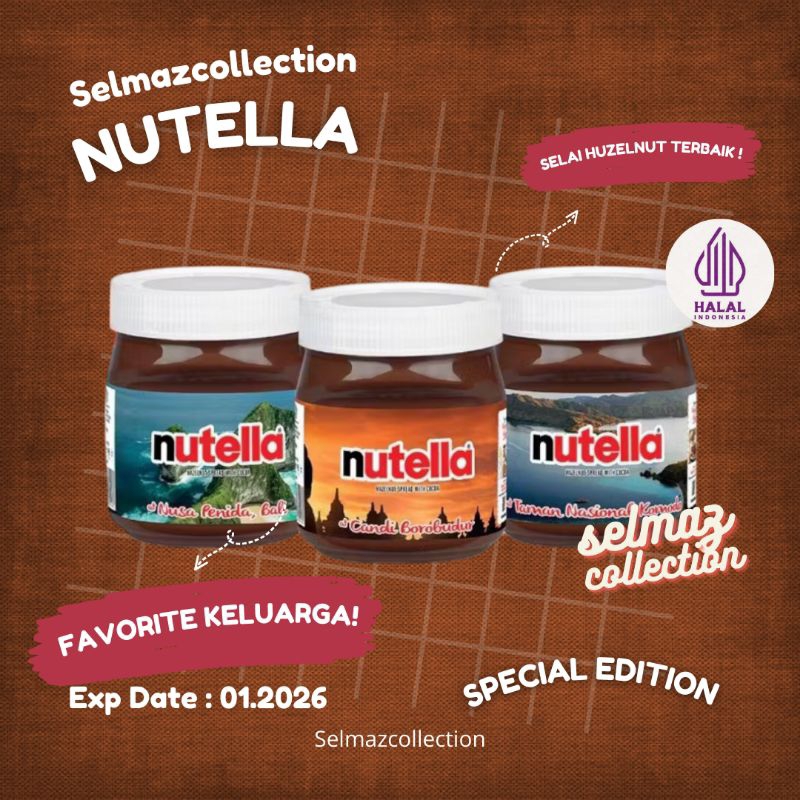 Jual Nutella 350 gr Exp 01.2026 Nutella and Go Nutella Breadsticks And ...
