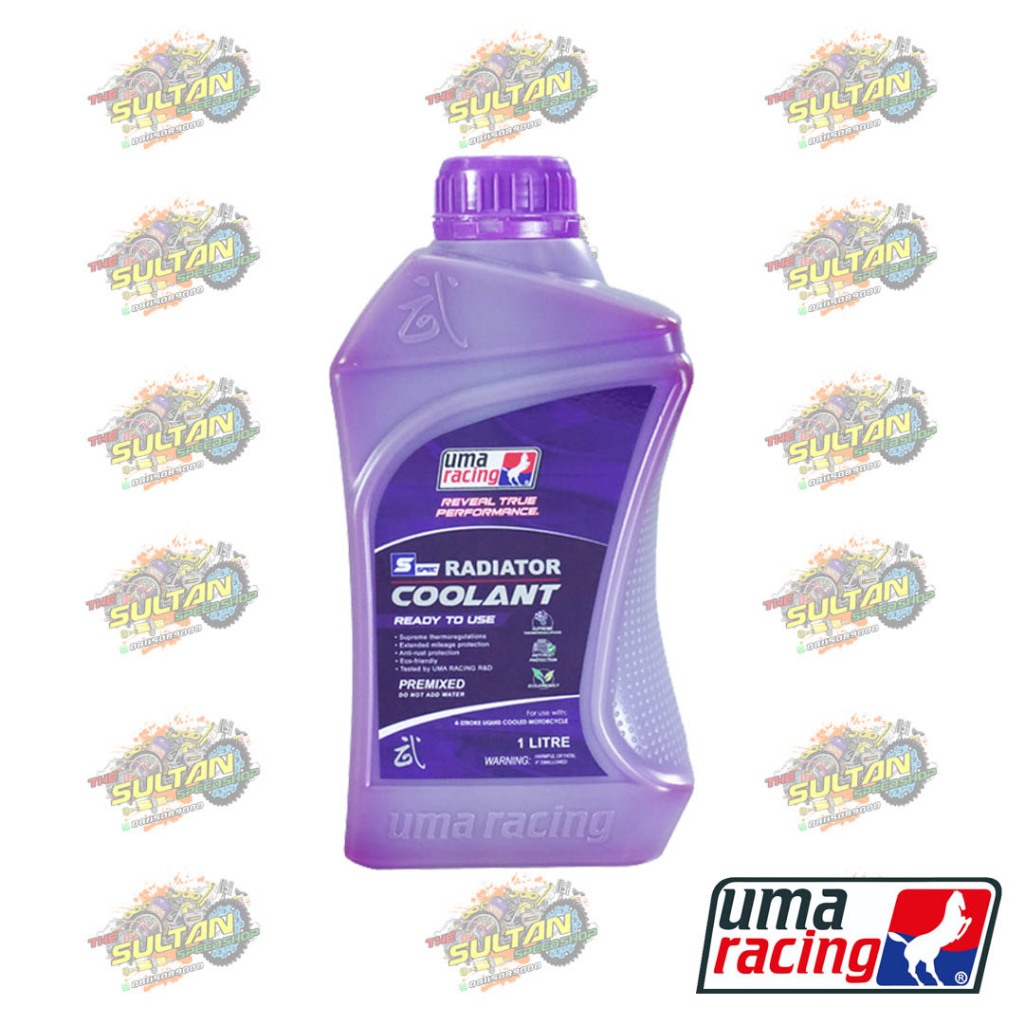 Jual AIR RADIATOR COOLANT PREMIX 1 LITER UMA RACING | Shopee Indonesia