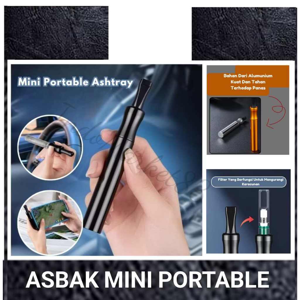 Jual Asbak Mini Portable - Asbak pipa rokok mobil - Asbak Pipa ...