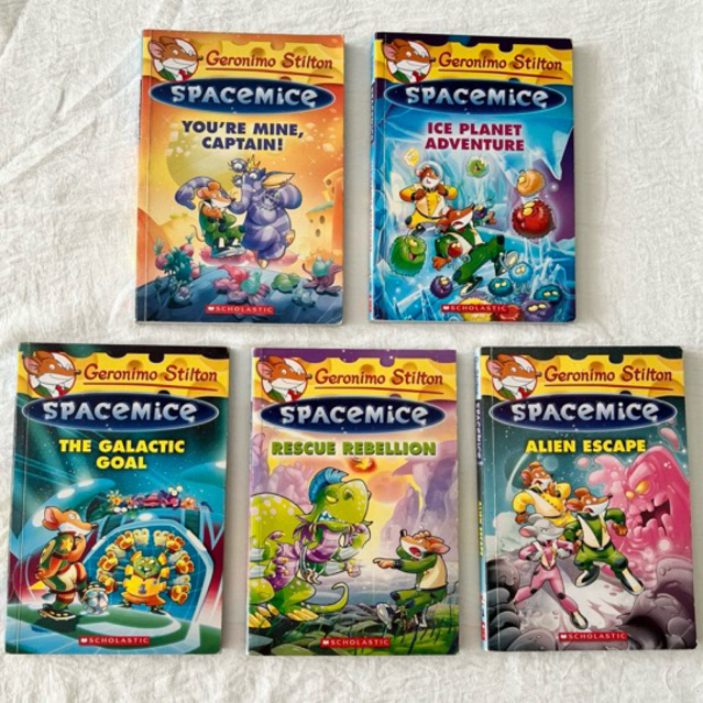 Jual Buku preloved Geronimo Stilton, Spacemice series | Shopee Indonesia