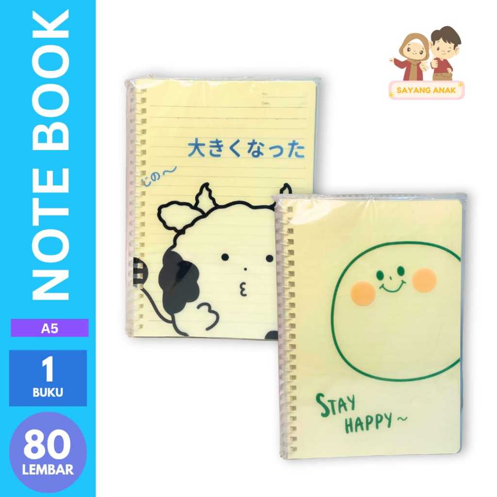 Jual Buku Catatan Estetik A5 Simple - 80 Lembar - Stationery, Paper ...