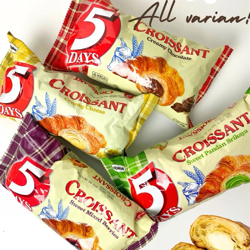 Jual 5 days croissant | Shopee Indonesia