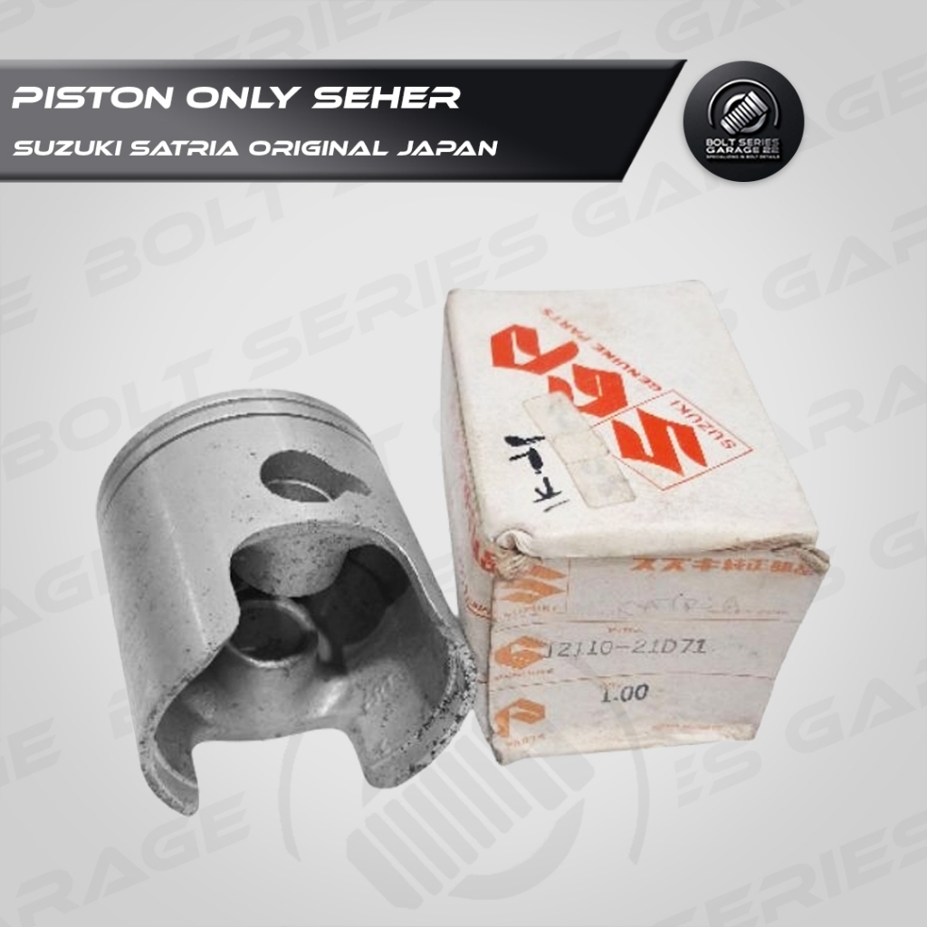 Jual Piston only Seher suzuki Satria original japan | Shopee Indonesia