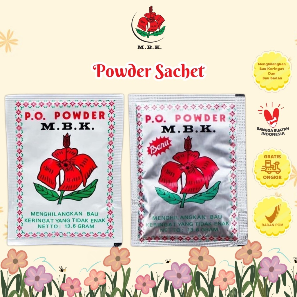 Jual MBK Powder Putih | Silver - Menghilangkan Bau Keringat/Badan ...