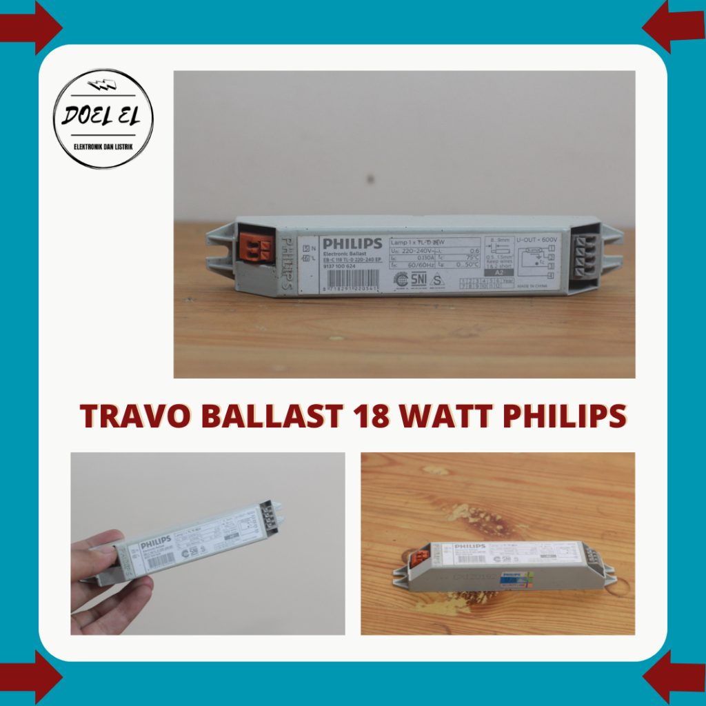 Jual TRAVO BALLAST PHILIPS 18 WATT | Shopee Indonesia