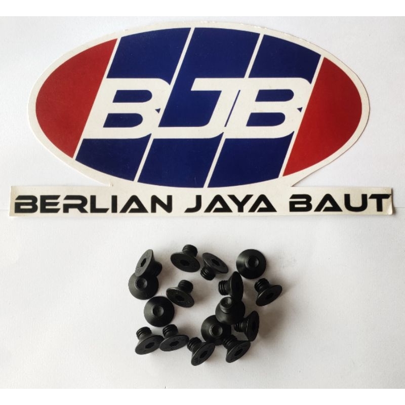 Jual Baut 12 Kunci L (Versing Baja Hitam) 8x10 | Shopee Indonesia
