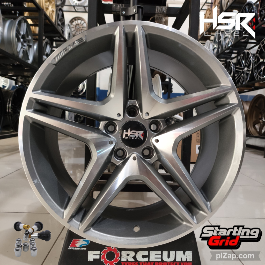 Jual Velg Mobil HSR Racing R18 Untuk Mobil Audi, Mercedes, Vw, Tiguan ...