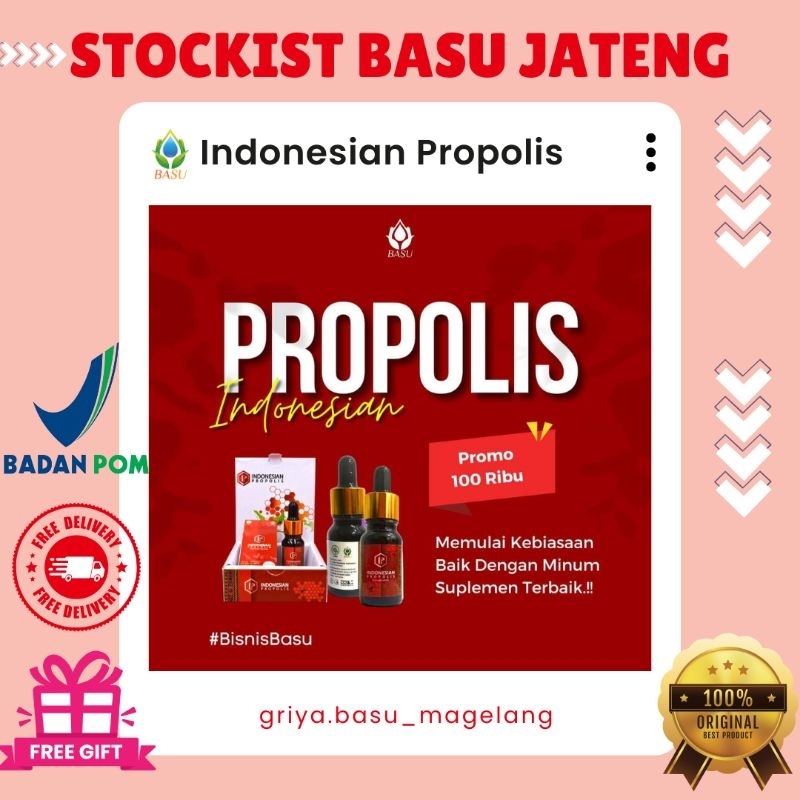Jual INDONESIAN NANO PROPOLIS 100% ORIGINAL (1 Box isi 2 Botol ...