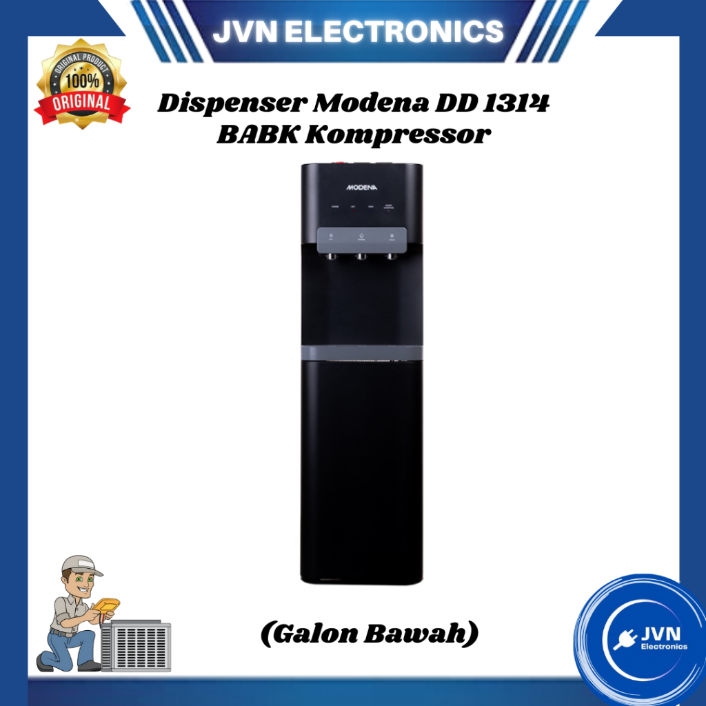 Jual Dispenser Galon Bawah Modena DD 1314 BABK Kompressor | Shopee Indonesia