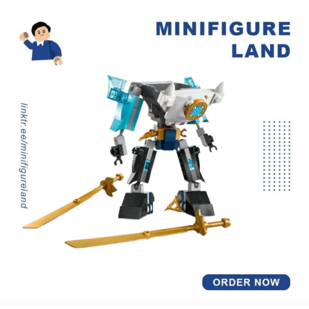 Jual Lego Ninjago - Set 71827 Zane Battle Suit Mech ( ROBOT ONLY ...