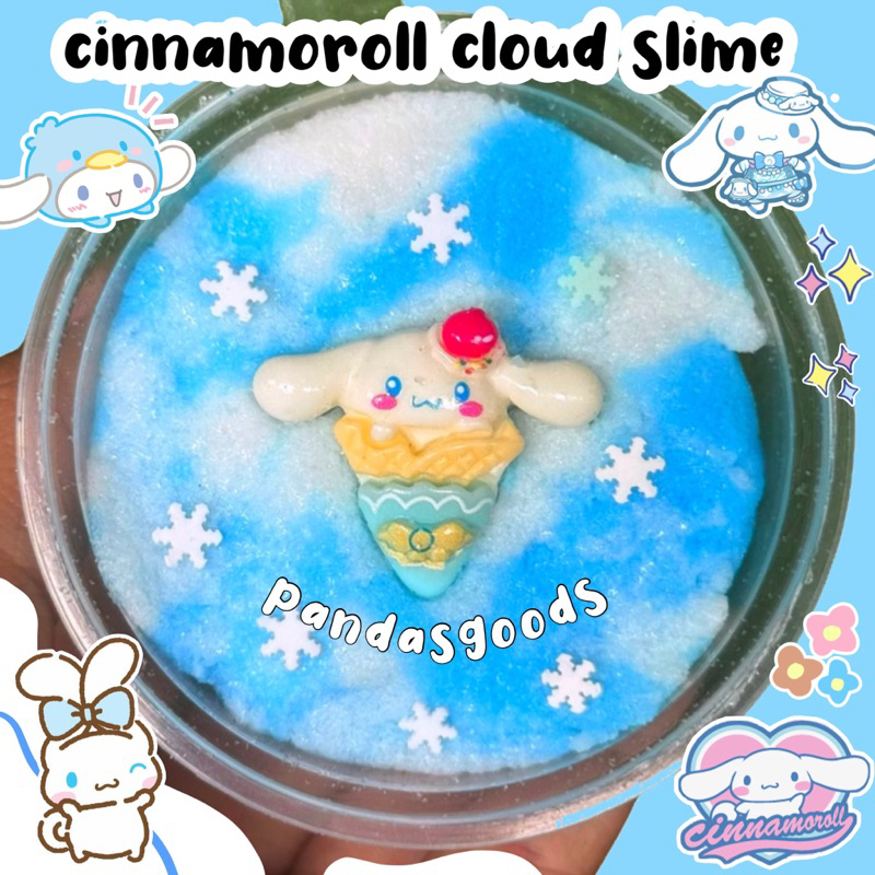 Jual SANRIO CINNAMOROLL CLOUD SLIME VIRAL | Shopee Indonesia