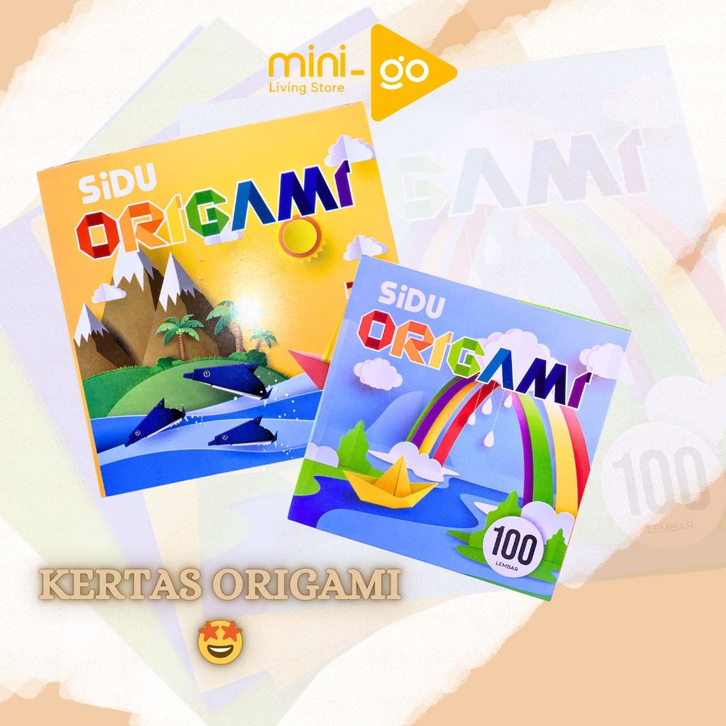 Jual SIDU Kertas Origami 16 x 16 cm | SIDU Kertas Origami 12 x 12 cm ...