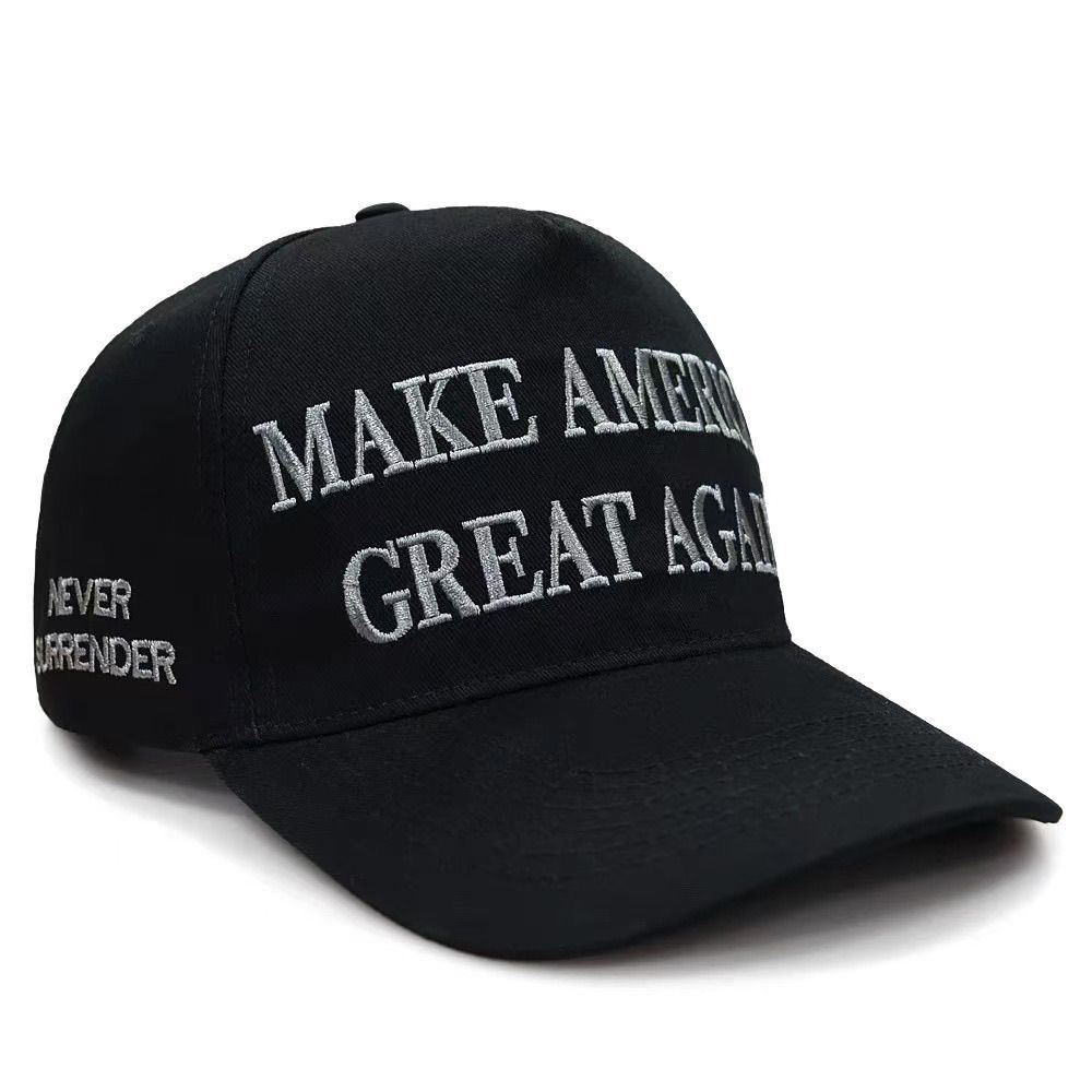 Jual TRUMP Topi Trump Make America Great Again Hitam All Size Trump Hat ...