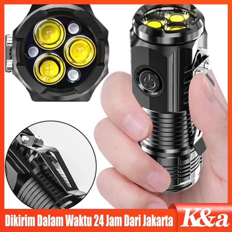 Jual Mini Swat COB X xpe led 3 Model CMP-20/SENTER MINI SUPER TERANG | Shopee Indonesia