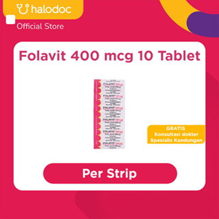 Jual Folavit 400 mcg 10 Tablet | Shopee Indonesia