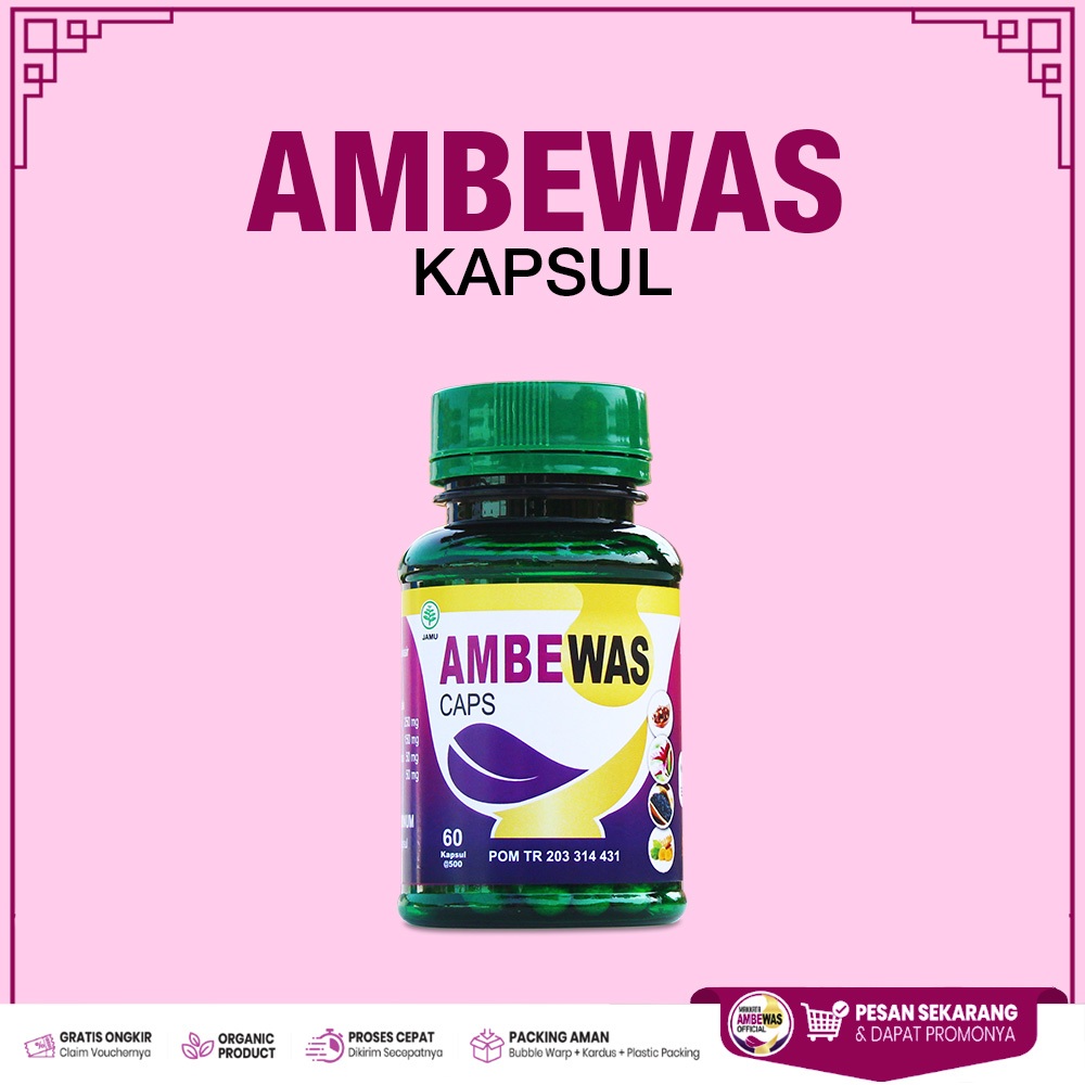 Jual Kapsul Ambewas Membantu Melancarkan BAB & Meringankan Gejala ...