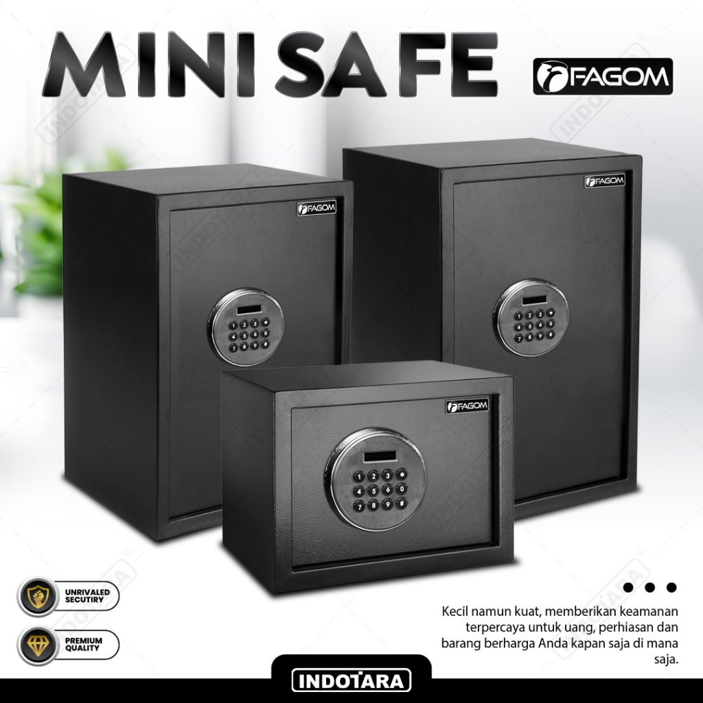 Jual Brankas Mini Exclusive FAGOM With Digital Lock - DG Series ...