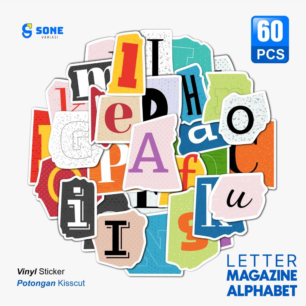 Jual Stiker LATTER MAGAZINE Paper Vinyl Waterproof Sticker Laptop ...