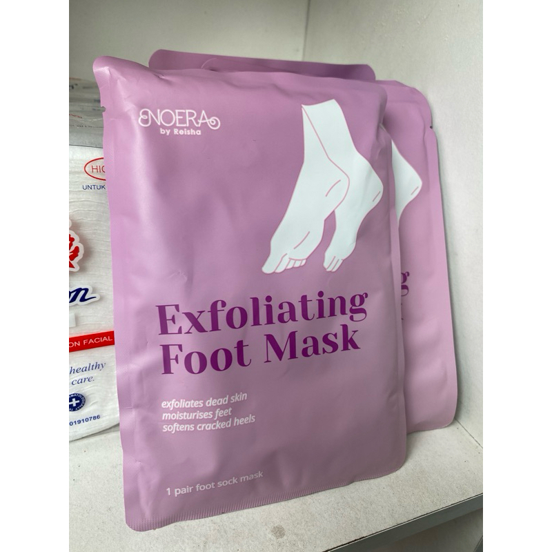 Jual exfoliating foot mask ( masker kaki ) | Shopee Indonesia